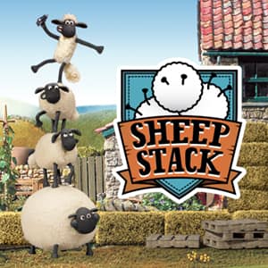Shaun the Sheep Sheep Stack - Hyves Games